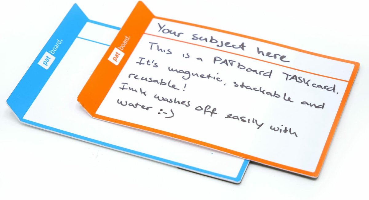 PATboard.com Scrumbord set - Planbord - Volledige set - Scrum en kanban ...