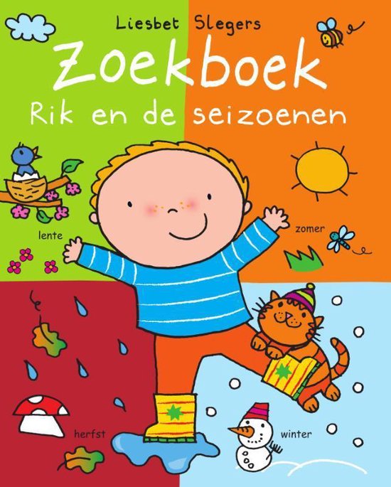 Rik - Zoekboek Rik en de seizoenen, Liesbet Slegers | 9789002267048 | Boeken | bol