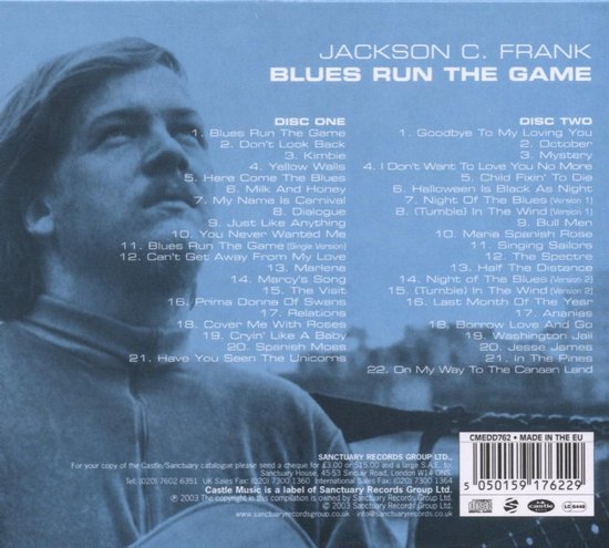Jackson C. Frank, Jackson C. Frank | CD (album) | Muziek | bol