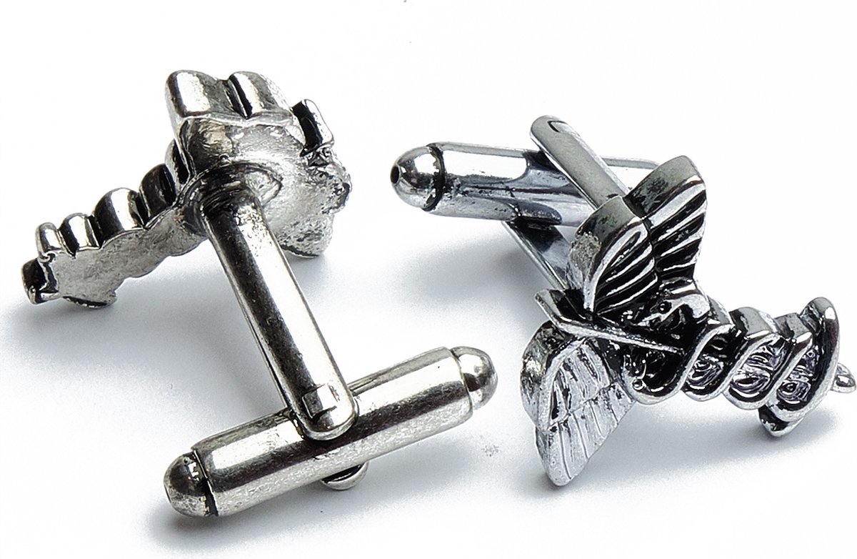 Manchetknopen - Medisch Slang Dokter esculaap | bol.com