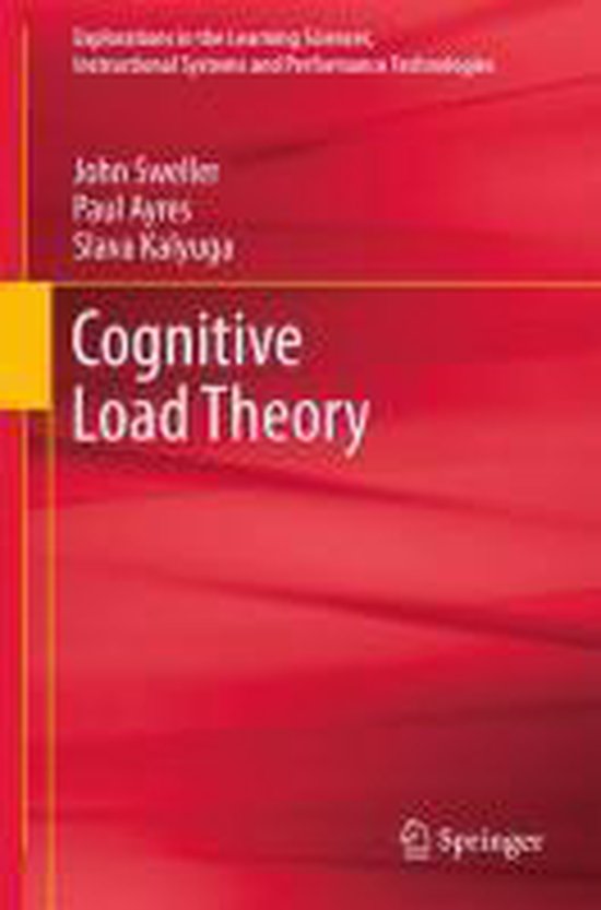 bol.com | Cognitive Load Theory | 9781441981257 | John Sweller | Boeken