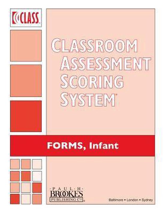 Classroom Assessment Scoring System (Class) Forms, Infant, Bridget ...