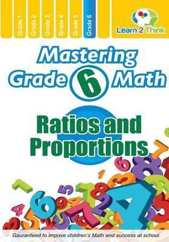 Mastering Grade 6 Math - Ratios and Proportions | 9781499648324 | Learn ...