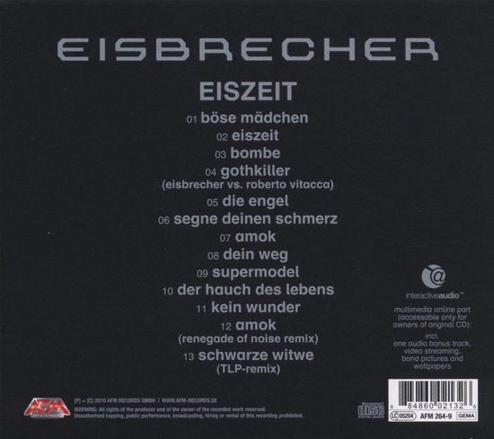 Eiszeit, Eisbrecher | CD (album) | Muziek | bol