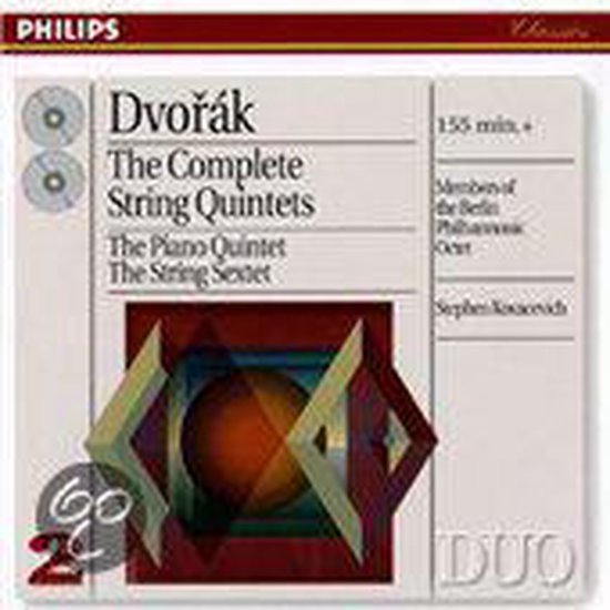 Dvorak: Complete String Quintets, etc / Berlin Phil Octet, Stephen Kovacevich | CD... | bol.com