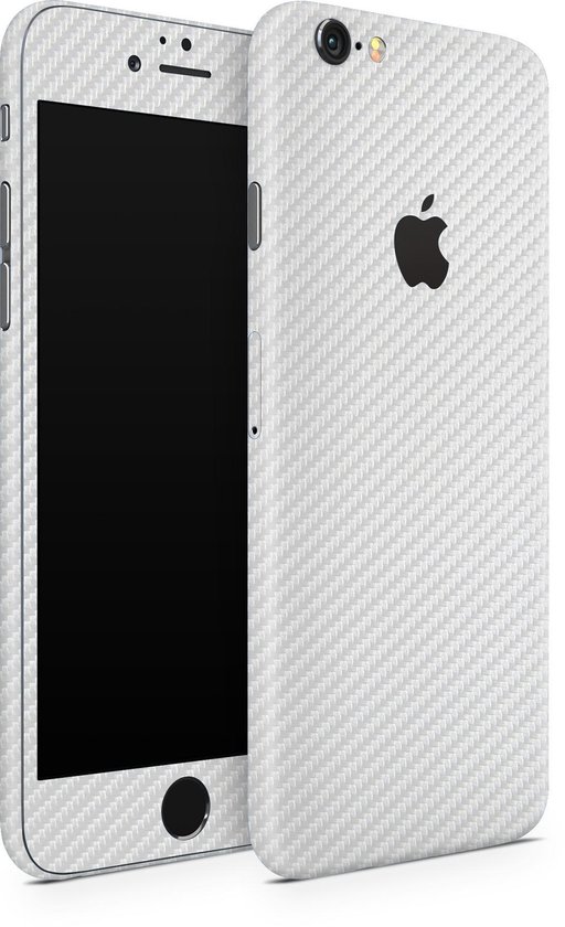 iPhone 6 Skin Carbon Wit- 3M Wrap | bol.com