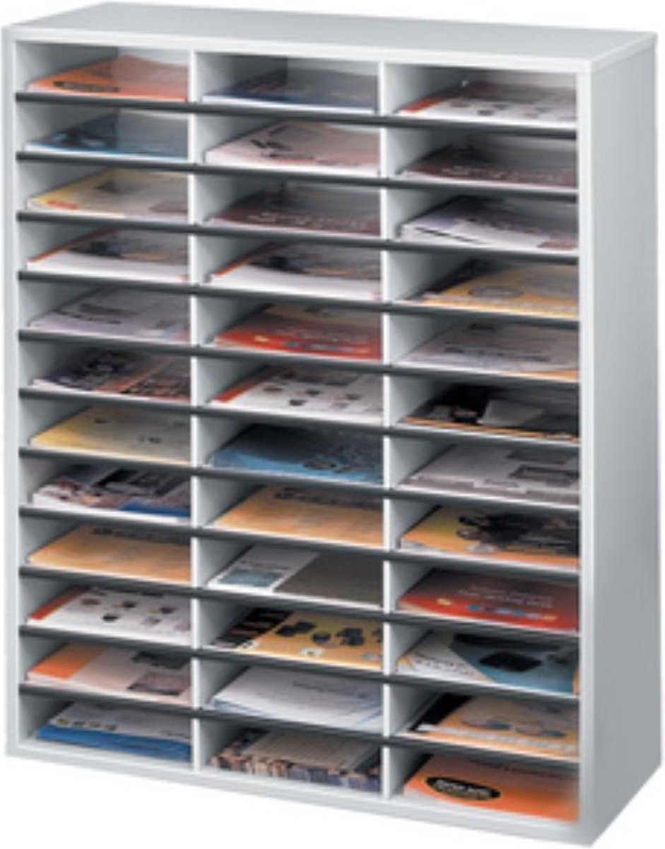 Fellowes sorteerbak 25061 literatuur organiser 36 x A4 compartimenten ...