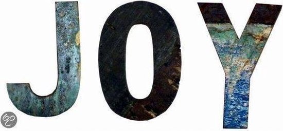 Otentic Design Decoratief object alfabet letter Z - Sloophout | bol