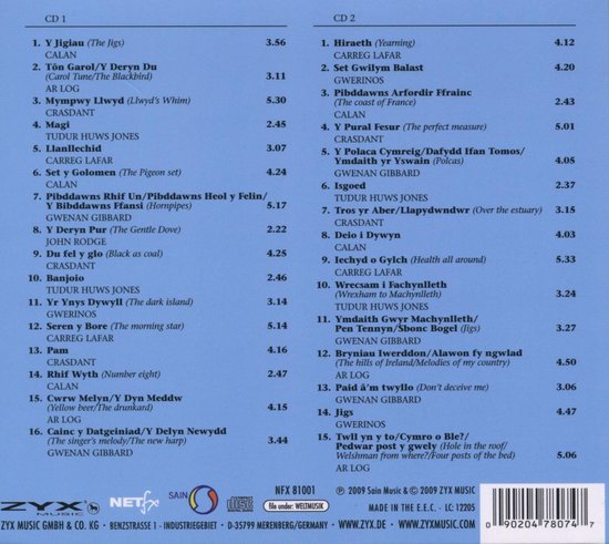 Instrumental Folk From Wales, V/a | Muziek | bol