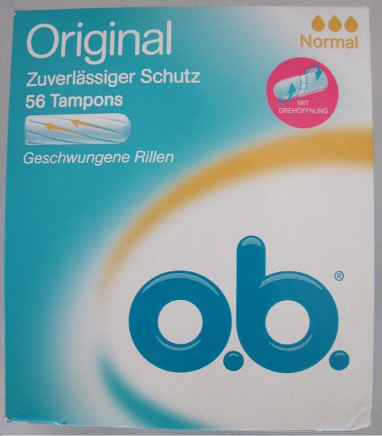 O.b Original Normal Tampons - 56 stuks | bol.com