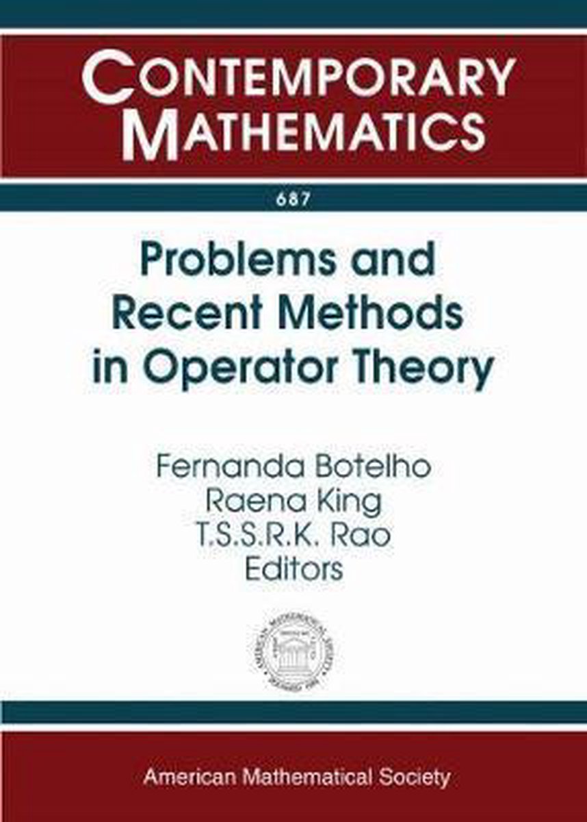 Contemporary Mathematics- Problems and Recent Methods in Operator Theory |... | bol