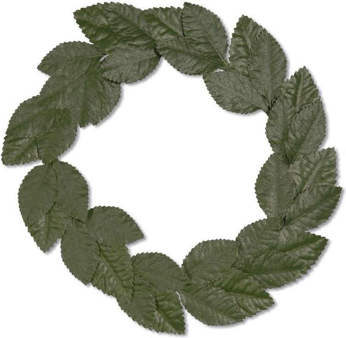 Romeinse Lauwerkrans met groene blaadjes - Adam en Eva krans verkleed ...
