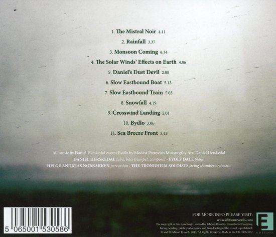 Slow Eastbound Train, Daniel Herskedal | CD (album) | Muziek | bol.