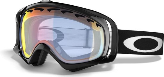 Oakley, Crowbar Snow (Jet Black / Fire Iridium) | bol.com