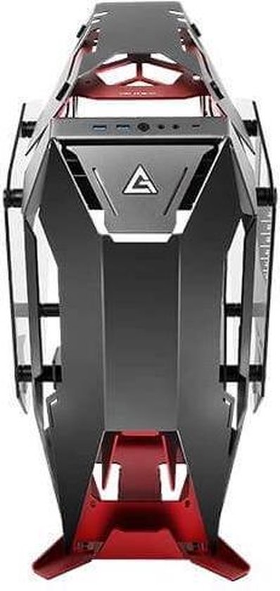 Antec Torque computer case Midi Tower Zwart, Rood | bol.com