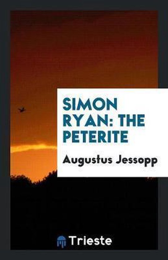 Simon Ryan, Augustus Jessopp | 9780649486137 | Boeken | bol.com
