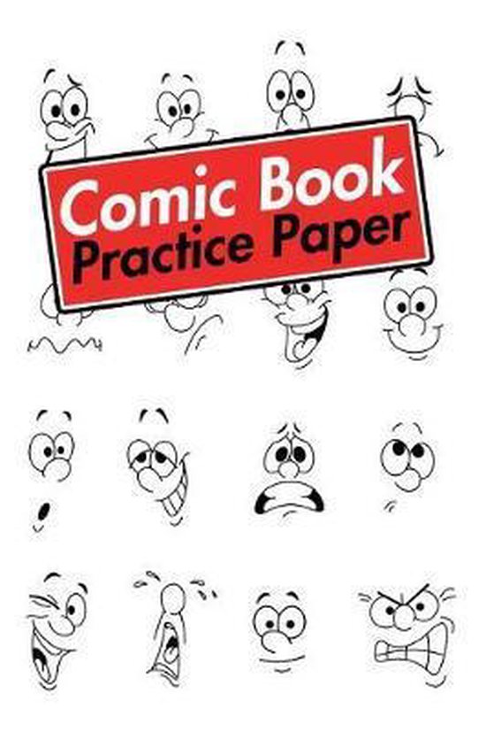 Comic Book Practice Paper, Notebooks+ Journals Xlpress | 9781090391087 ...
