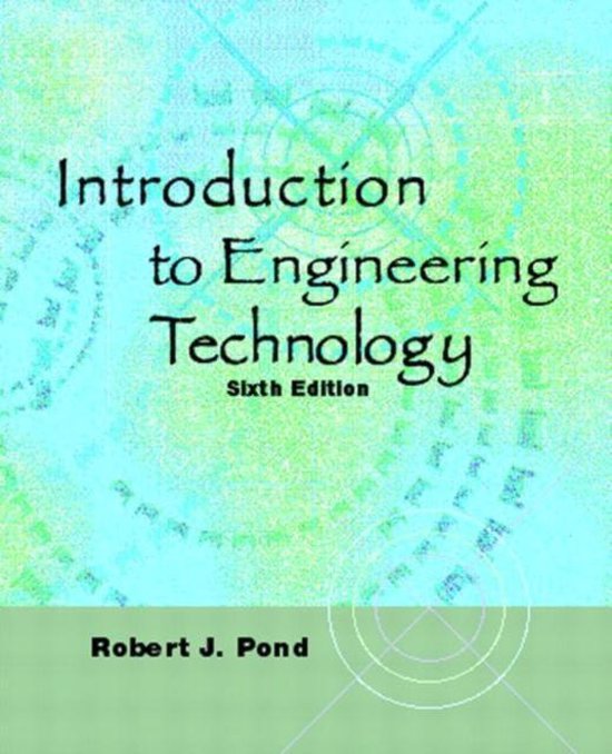 Introduction to Engineering Technology, Robert Pond | 9780131115033 ...