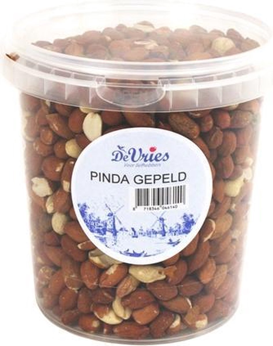 De vries pinda gepeld (530 GR) | bol.com