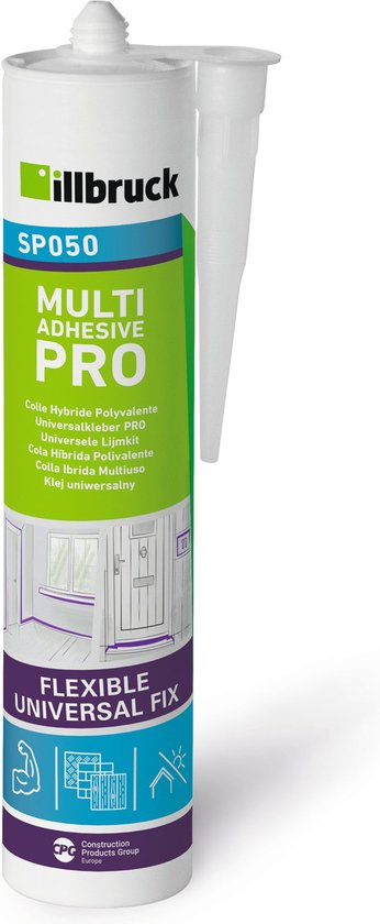 Illbruck SP050 Multi Adhesive Pro 310ml Grijs - SP050 | bol