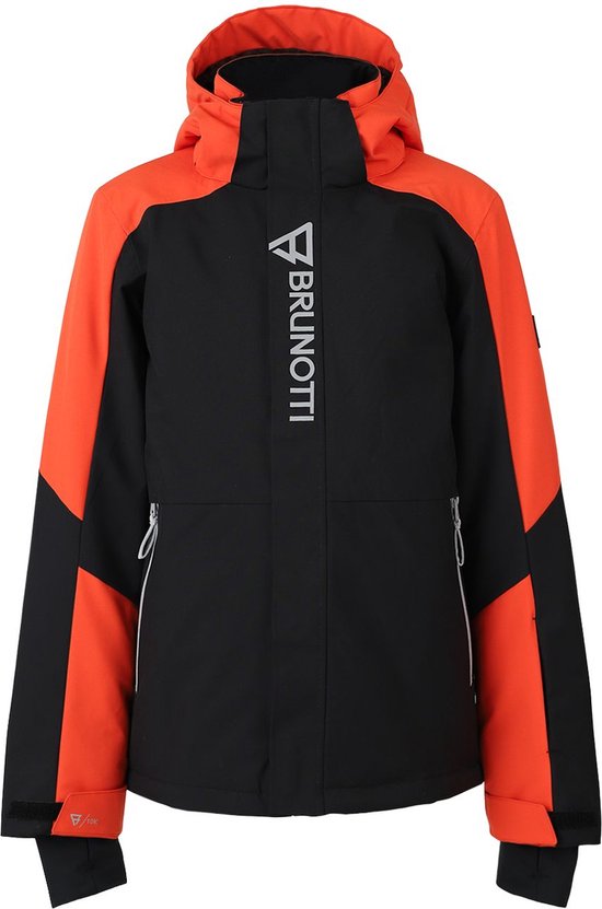 BRUNOTTI - sheldony boys snow jacket - Jack ski jongens - Zwart | bol