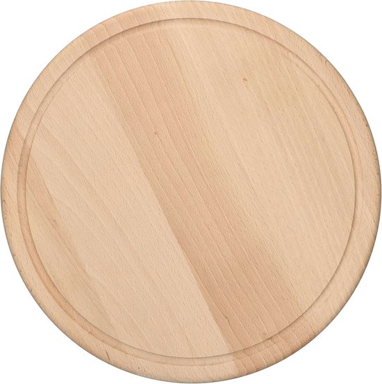 Ronde Snijplank 30 cm - Houten Plank voor Kaas, Brood en Snacks | bol