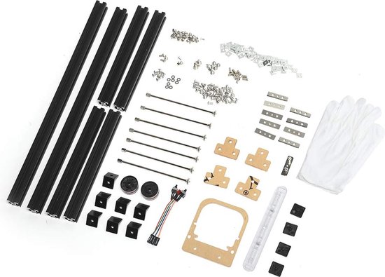 DIY Open Frame Computer PC Case - ATX Moederbord Chassis voor ...