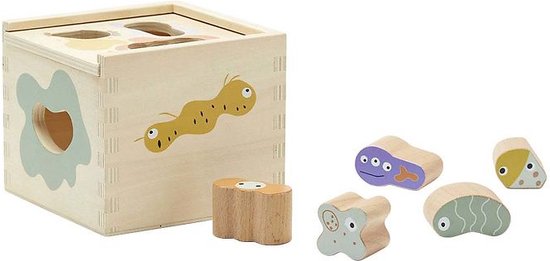 Kid's concept blokkendoos met vormpjes Microneo* | bol