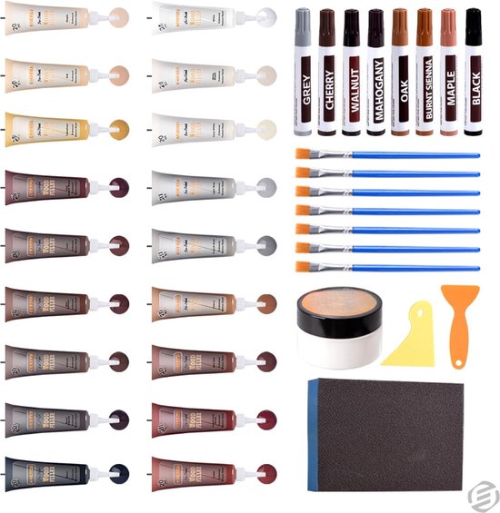 Equivera Laminaat Reparatieset - Laminaat Repareren - Meubel Reparatie ...