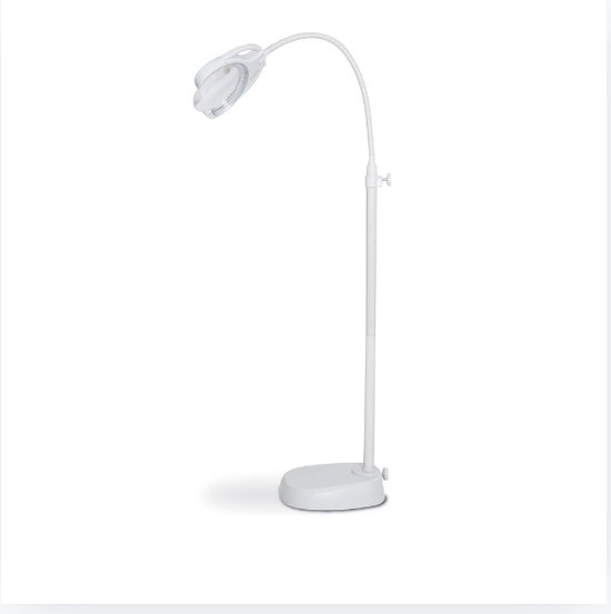 Vloer Loeplamp - Met Verlichting - Verstelbaar - Met Standaard ...