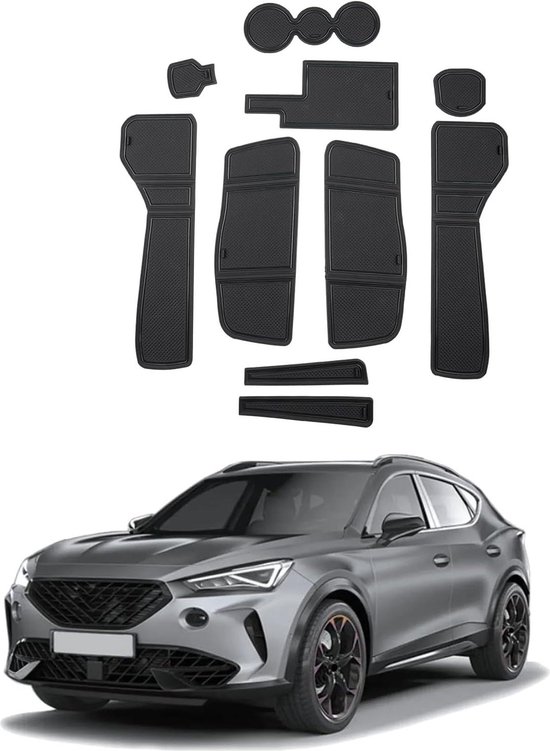 Rubberen matten middenconsole- antislipmatten Cupra Formentor 2020-2024 ...