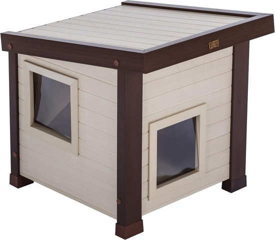 Albany Outdoor Wilde Kattenhuis Multicolor - ECTH350 ecoFLEX met ...