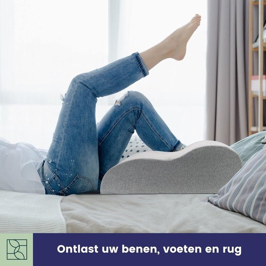 Comfortabel Stabiel Beenkussen van Stevig Foam - Extra Traagschuim ...