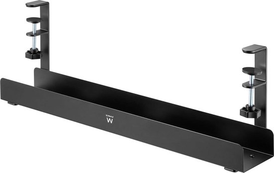 Onder bureau kabelbeheer- en verbergingslade - kabelmand zonder boren ...