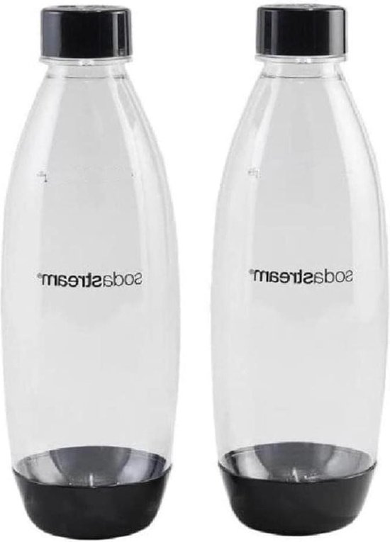 Herbruikbare vaatwasmachinebestendige waterflessen 1 liter - set van 2 ...