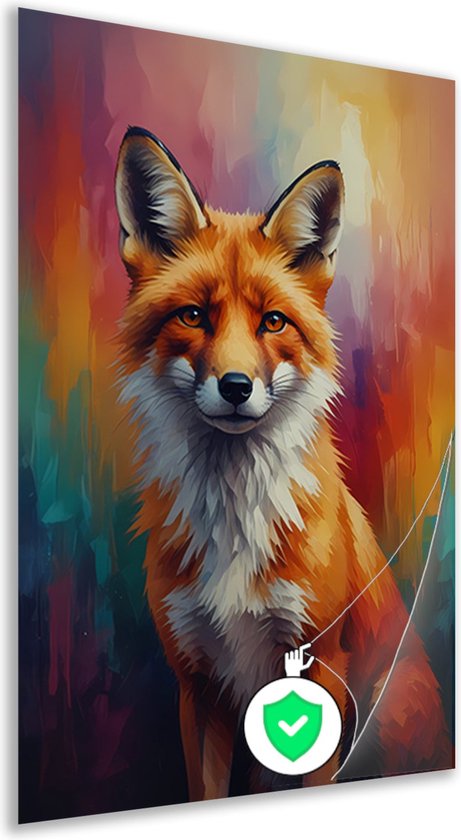 Vos poster - Dieren posters - Wanddecoratie Expressionisme ...
