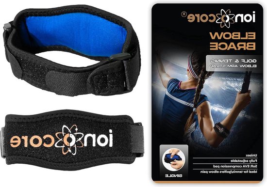 Elbow Bandage with EVA Compression Pad - Fully Adjustable and Very ...