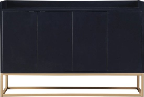 Decotopia - Dressoir - Buffetkast - Opbergmeubel - Zwart - 120cm x 30cm ...