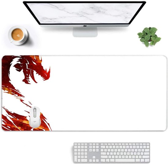 Groot formaat gaming muismat - 80 x 30 cm - 3 mm dikte - antislip ...
