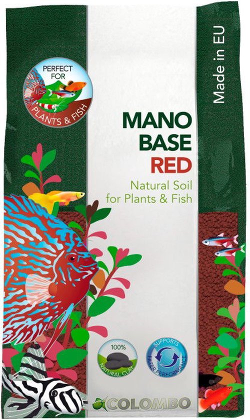 Colombo Flora Mano Base Rood - Bodembedekking - 5 l | bol
