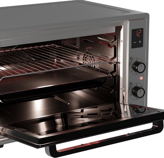 Wiggo WMO-E657(X) - Vrijstaande Mini Oven - Electrisch - 60 CM - 65 ...