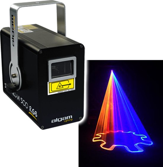 Algam Lighting Spectrum 500RGB Animatie Laser | bol