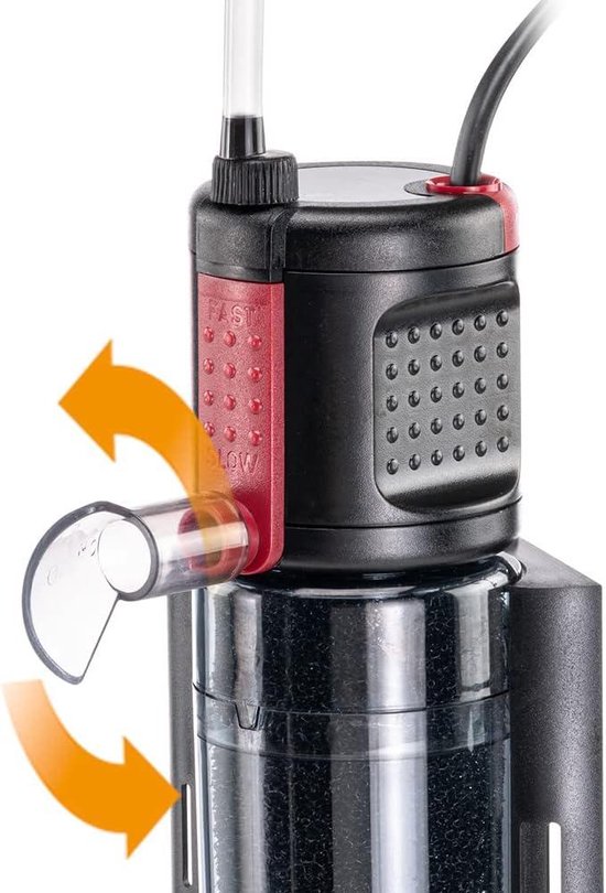 Intern 2-traps filter compleet met actieve koolstof - waterstroom ...