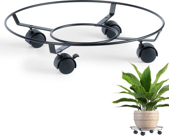 Plantenroller Metaal 40 cm - Plantentrolley - Plantenrek ...
