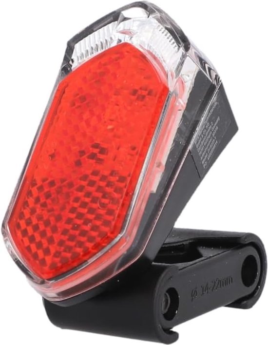 Led Fietsdynamo Achterlicht met Reflector - Spatwaterdicht en StVZO ...