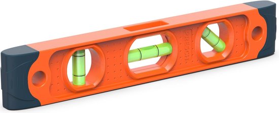Magneet Waterpas 230mm - Onbreekbare Torpedo Waterpas met 3 Niveaus ...