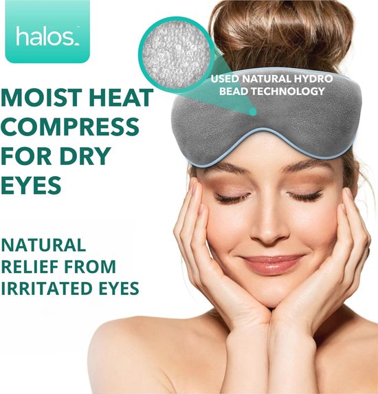 Verwarmd Oogmasker - Comfortabel Kompres voor Droge Ogen en Blefaritis ...