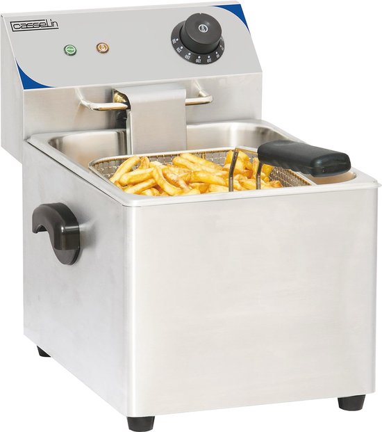 Professionele elektrische friteuse 4 liter - 2000W | bol