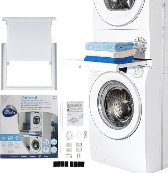 Universele bouwset voor wasmachines met uittrekbare plank ...