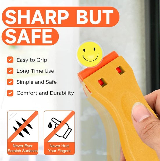 Plastic Scraper 3 Pieces - Blade Spatula Mini Scraper for Stove Car ...